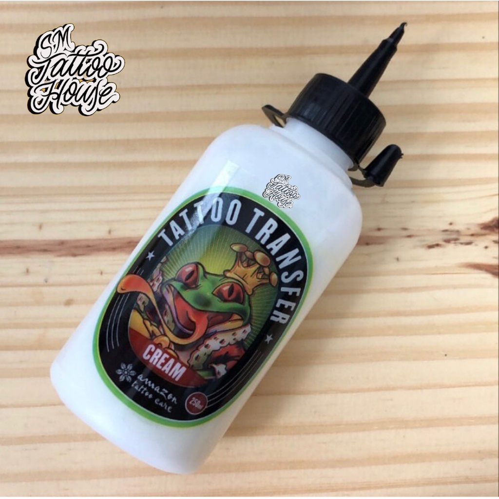 Tattoo Transfer Cream Sapo Amazon 250ml para tatuagem profissional ...