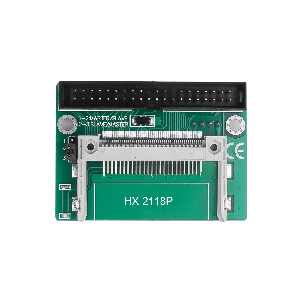 Adaptador Compact Flash Cf Para Ide 40-pin transforma o compact flash em IDE 40 pinos | Shopee ...