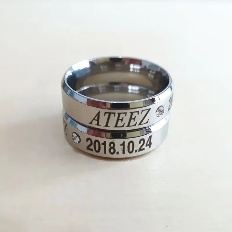 Venda a Quente Novo Produto ATEEZ ins Ring Seonghwa Yeosang Merchandise ...