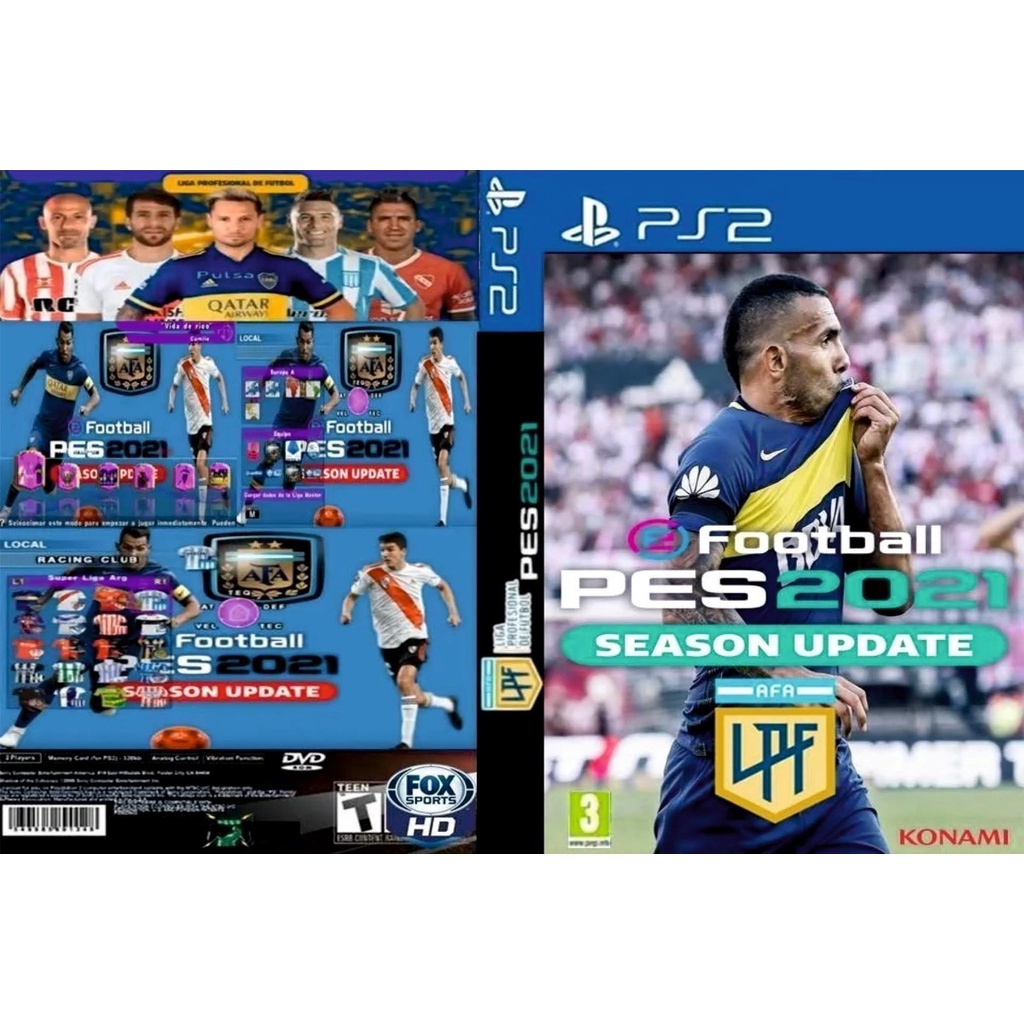 Pes 2021 Liga Argentina - Ps2 | Shopee Brasil