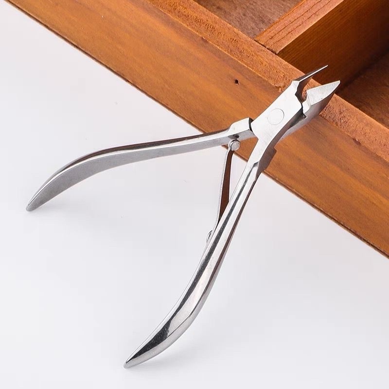 Alicate De Corte De cuticula Inox Profissional Manicure | Shopee Brasil