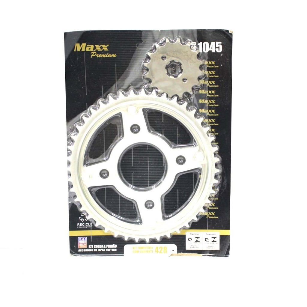 Kit Coroa E Pinhão Titan Fan 150 04 à 15 43/16 Maxx Premium | Shopee Brasil