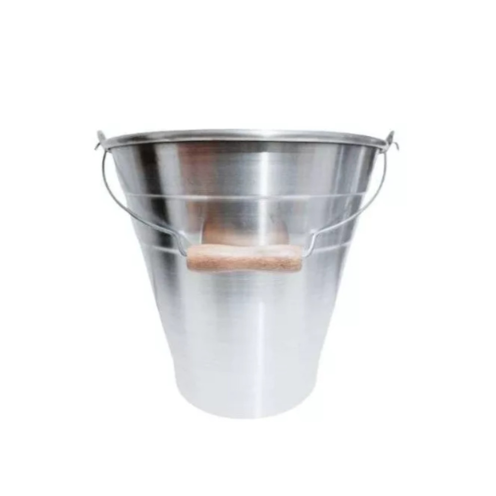 Balde de Aluminio 16 litros Resistente Multuso | Shopee Brasil
