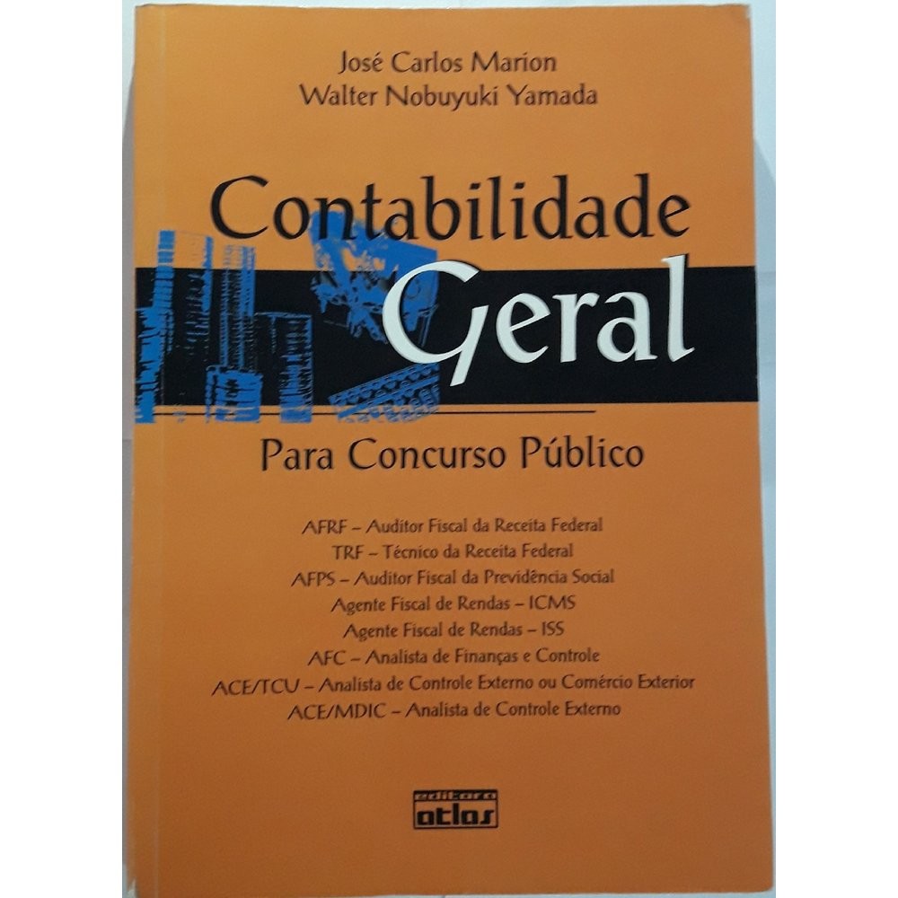 Contabilidade Geral Para Concurso Publico - USADO | Shopee Brasil