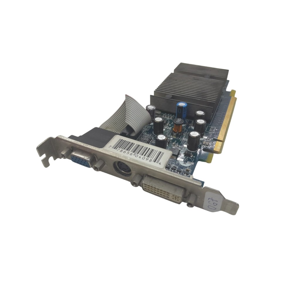Placa De Vídeo Geforce 6200 Tc 128mb 64bits Pci express | Shopee Brasil
