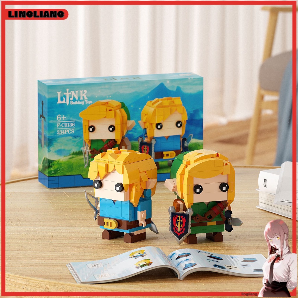 Lego A Lenda De Zelda : Respiração Do Elo Selvagem Montagem De Blocos ...