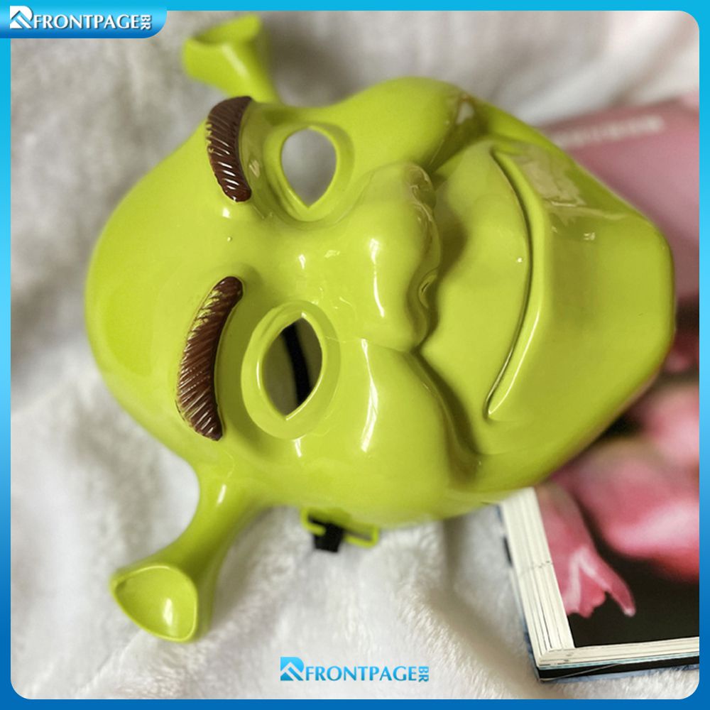 Prepare-se para impressionar a multidão com nossa máscara Shrek de ...