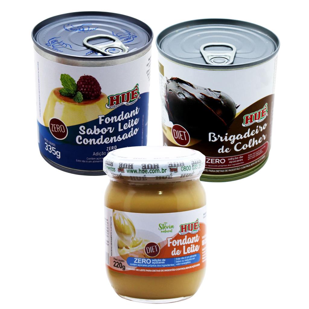LEITE CONDENSADO BRIGADEIRO FONDANT DE LEITE KIT MISTO 3 UND | Shopee ...