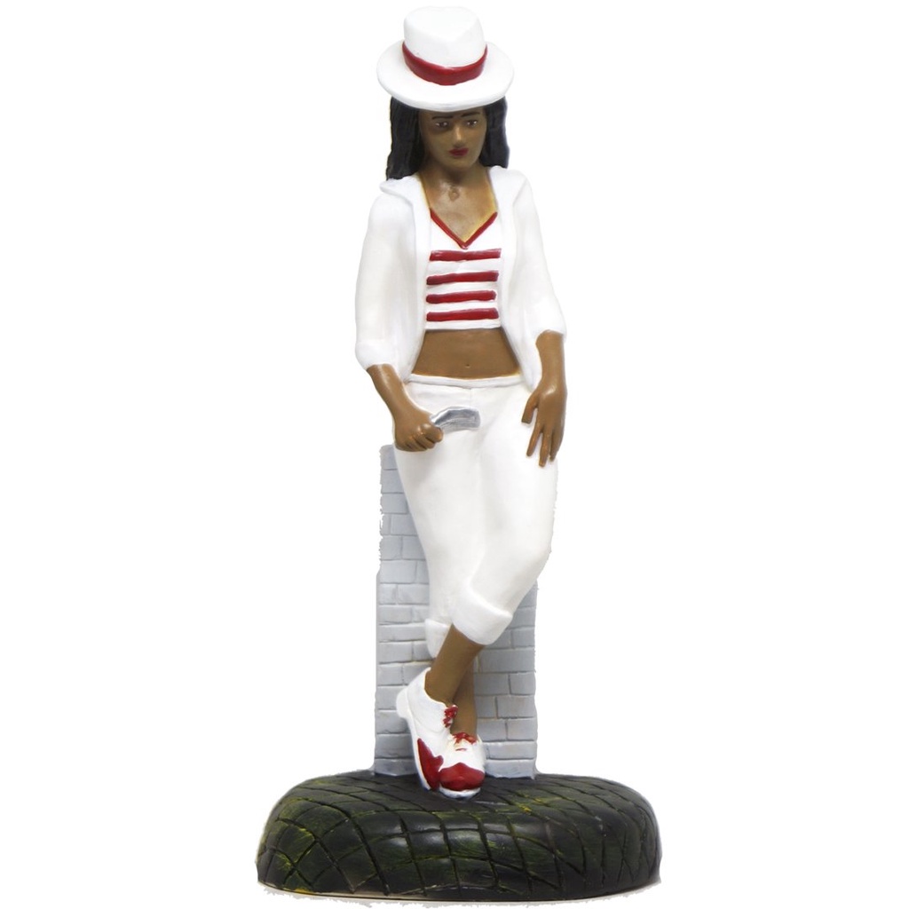 Imagem Maria Navalha Malandra 25cm Gesso Escultura Umbanda | Shopee Brasil