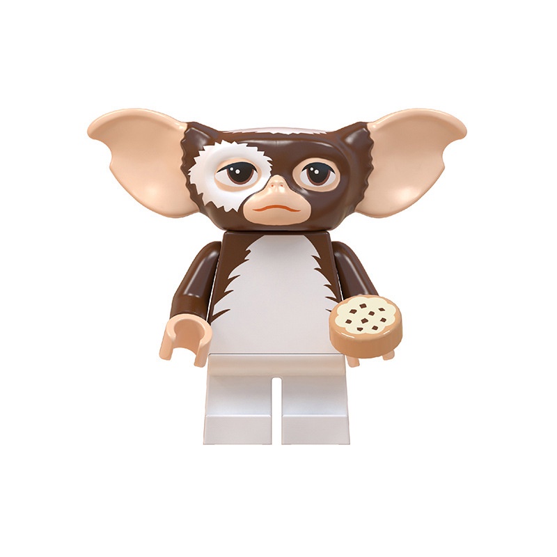 BONECO GREMLINS GIZMO FILME MINIATURA BLOCO DE MONTAR | Shopee Brasil