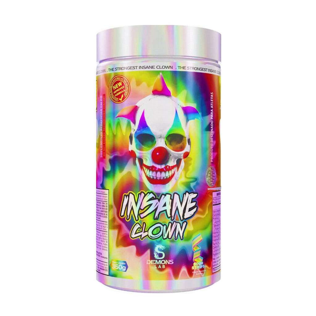 Pré Treino Insane Glow Sabor Sour Strips 350g Demons Lab | Shopee Brasil