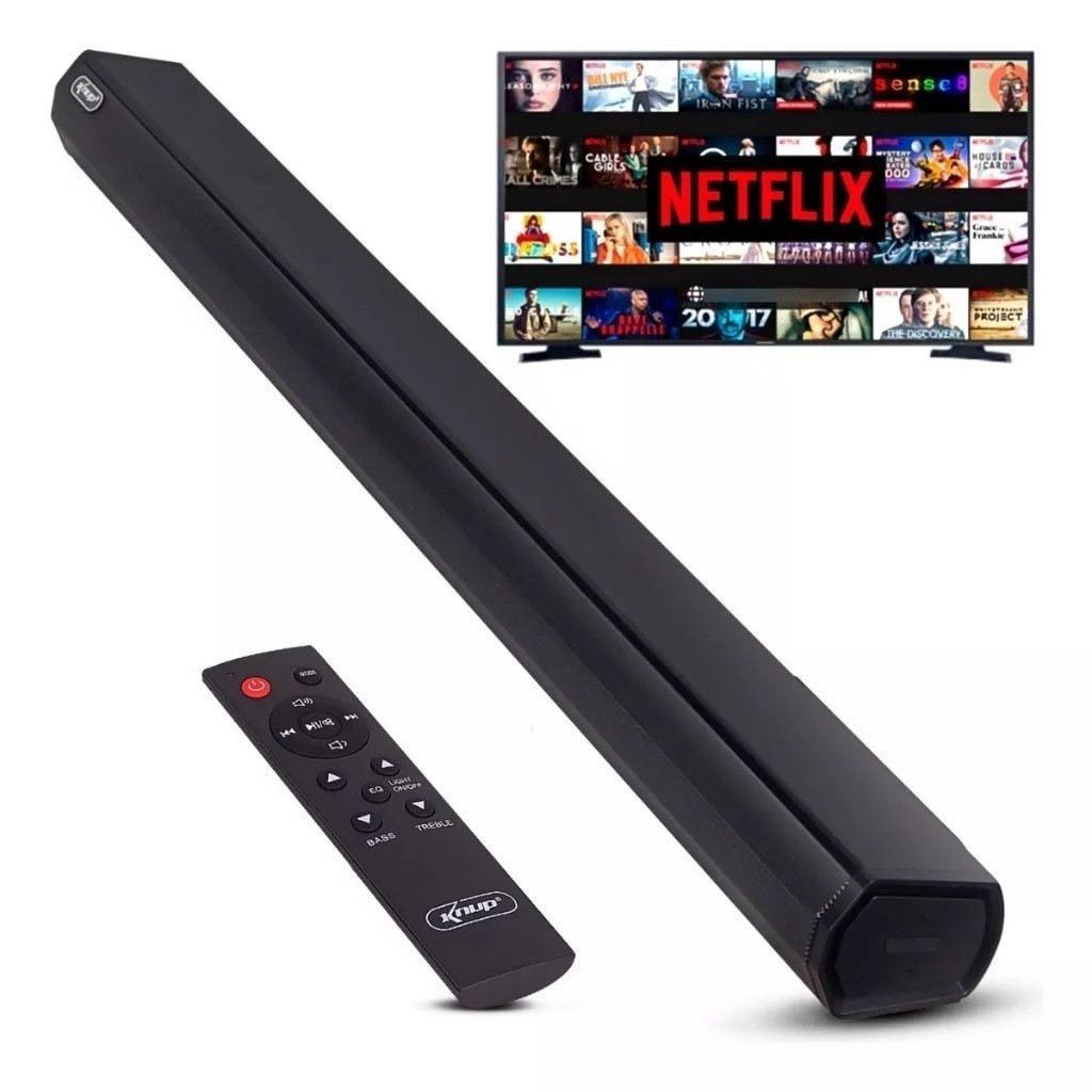 Som Para Casa Tv Sound Bar Home Theater Bluetooth Soundbar | Shopee Brasil