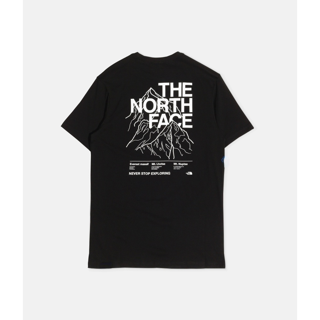 The North Face A Norte Nova Camiseta Masculina Impressa De Manga Curta camisa plus size G1 G2 G3 ...