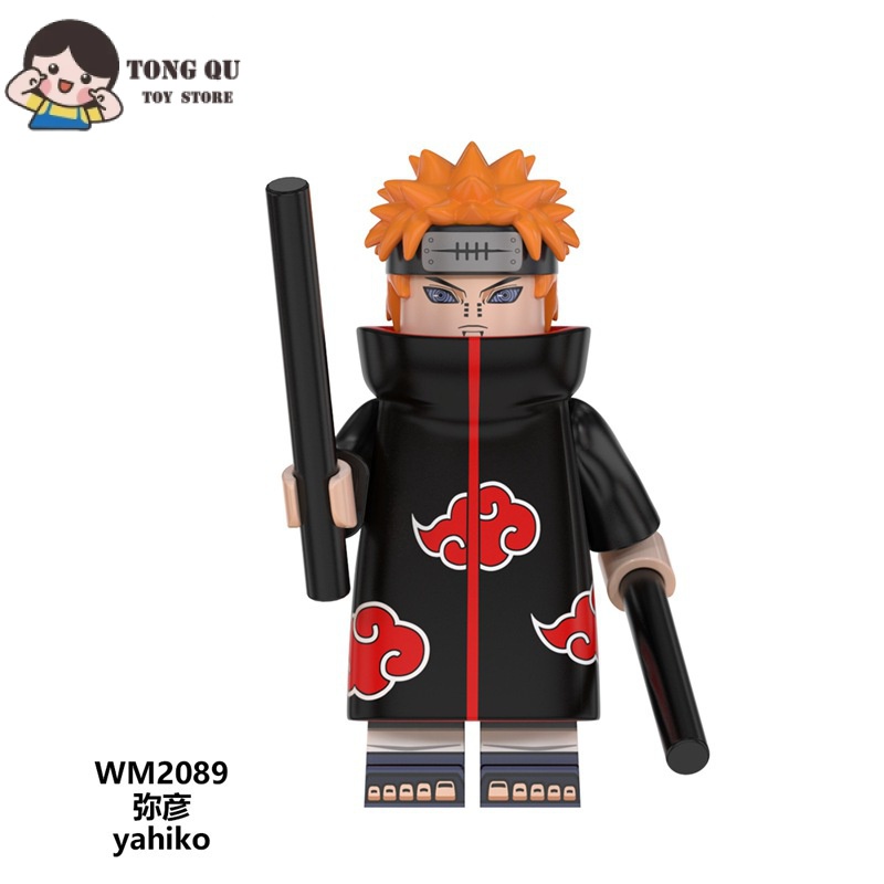 Anime Minifigures NARUTO Akatsuki Bloco de construção NARUTO Akatsuki ...