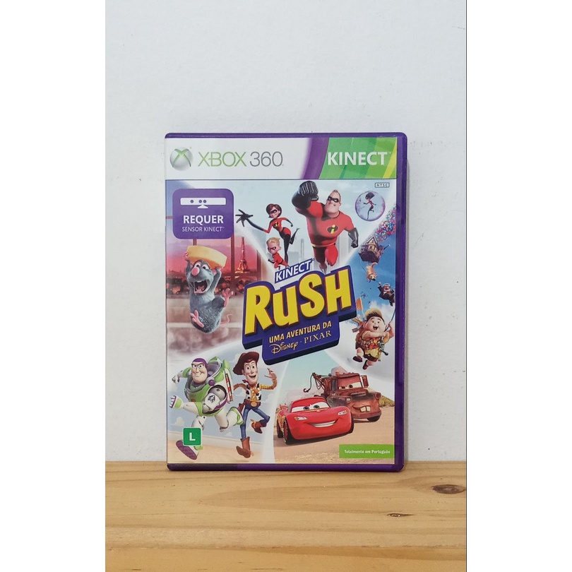 Kinect Rush: Uma Aventura da Disney Pixar - Xbox 360 - Incompleto ...