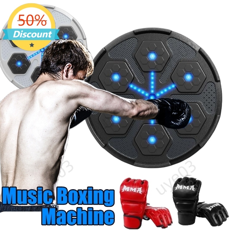 Máquina De Boxe Inteligente De Música Com Punção LED De Parede ...