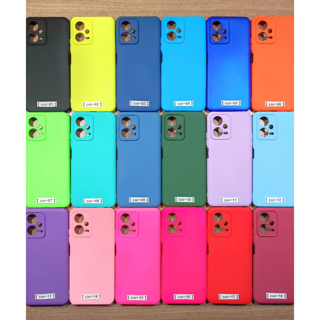 Capa Capinha Anti impacto Para Celular Xiaomi Poco X5 / Redmi Note 12 5G - Com Interior ...