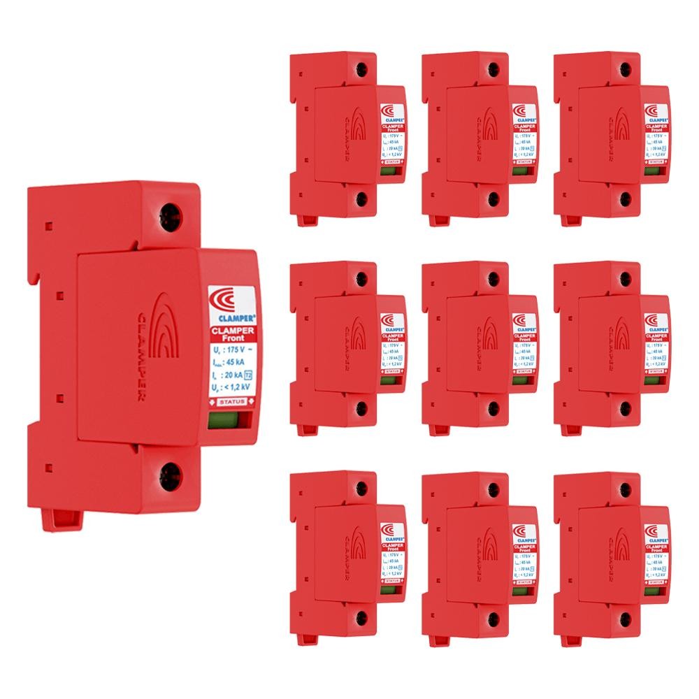 Kit 10 Dps Clamper Front V 45ka 175v - 019114 | Shopee Brasil