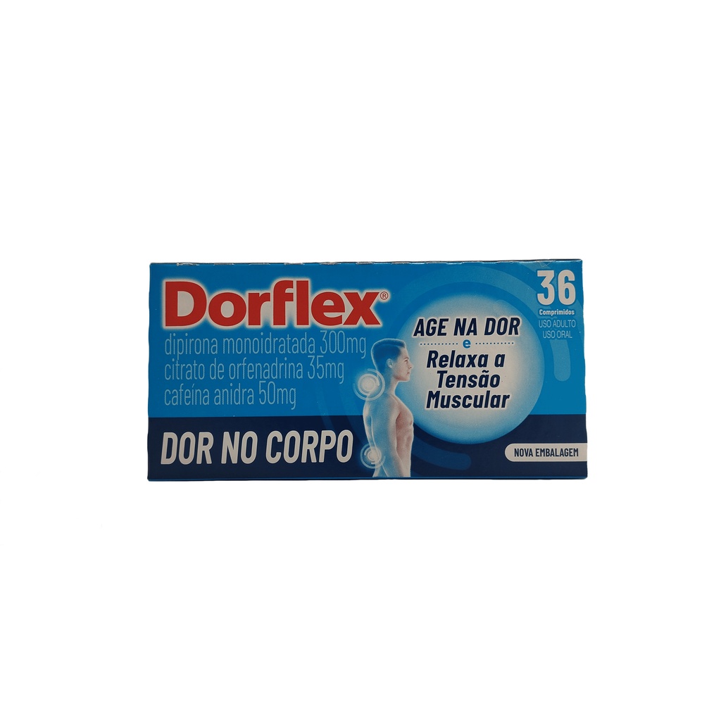 Dorflex Age na Dor Sanofi 36 Comprimidos | Shopee Brasil