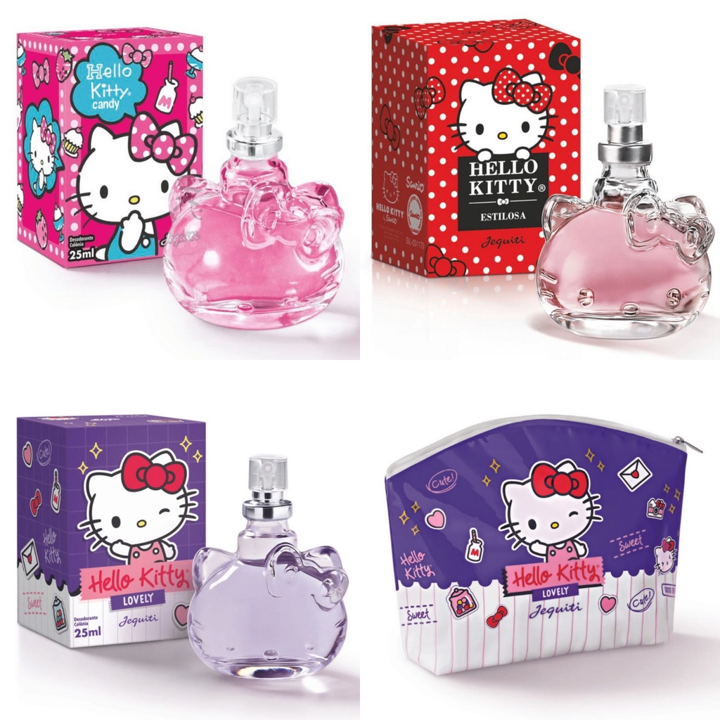 Hello Kitty Colônia Feminina Infantil 25ml | Shopee Brasil