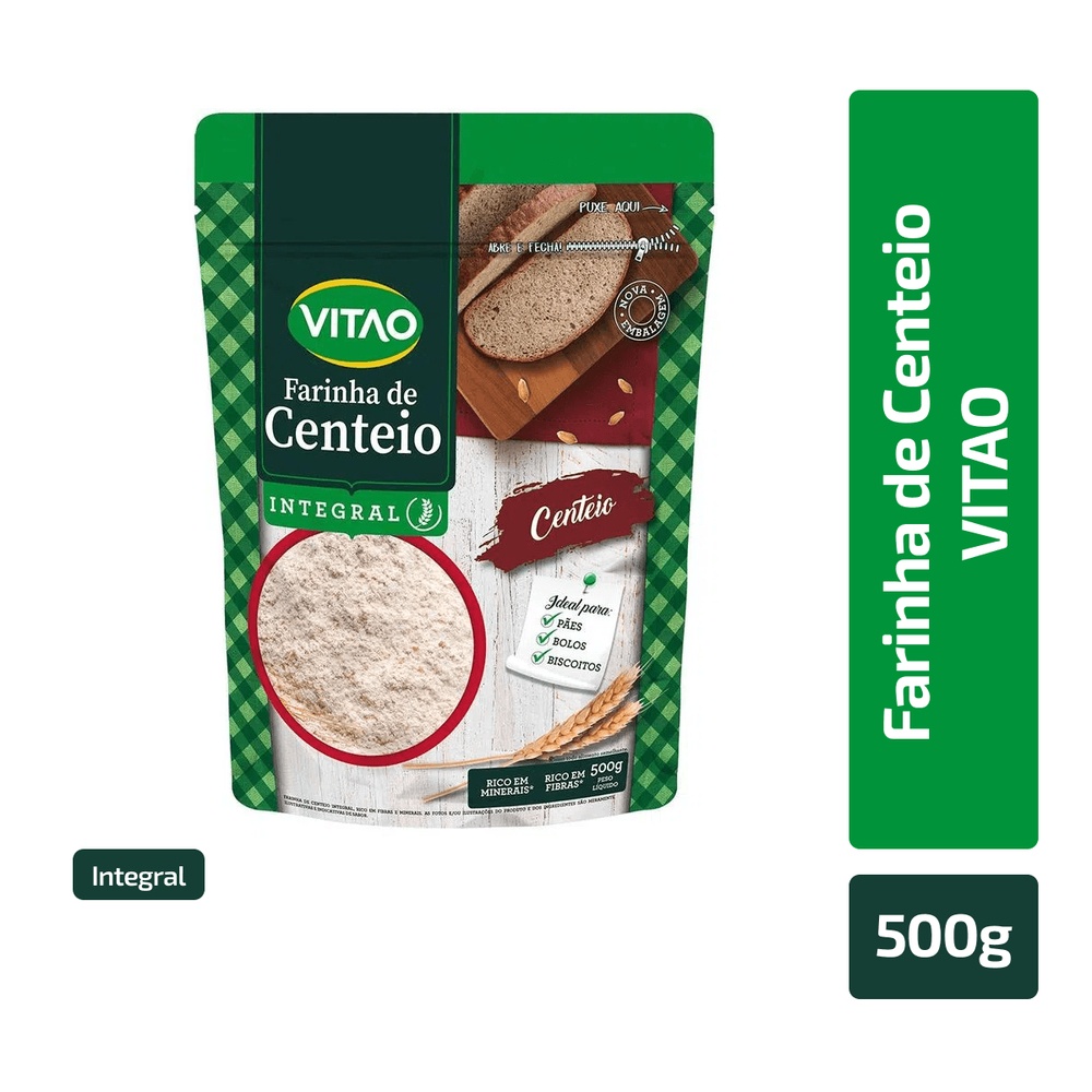 Farinha de Centeio Vitao 500g | Shopee Brasil