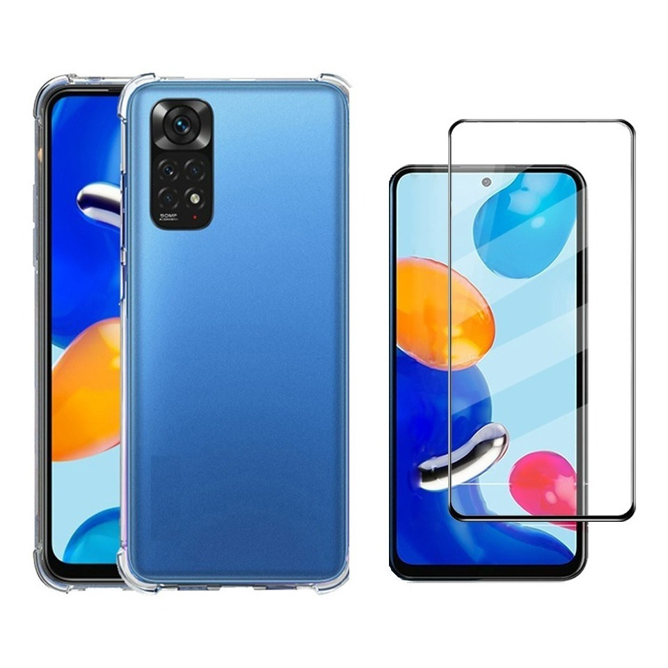 Capa Case Capinha Anti Impacto Para Redmi Note 11 Pro + Pelicula 3D ...