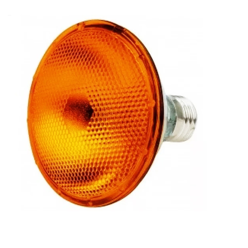 Lampada Par38 220v 80w amber dimerizavel halogena | Shopee Brasil