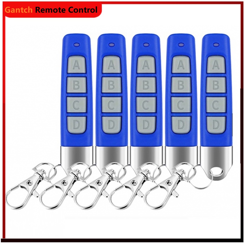 Controle Remoto sem Fio RF 433 MHz com 4 Canais para Controle de Porta ...