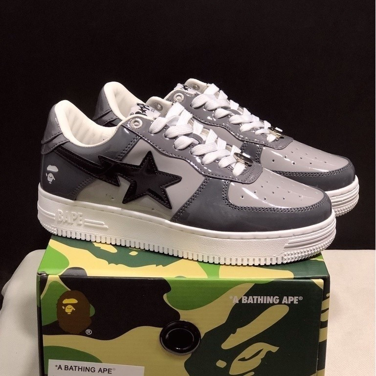 Chinelos Pretos Premium de Moda BAPE STA COMBO | Shopee Brasil
