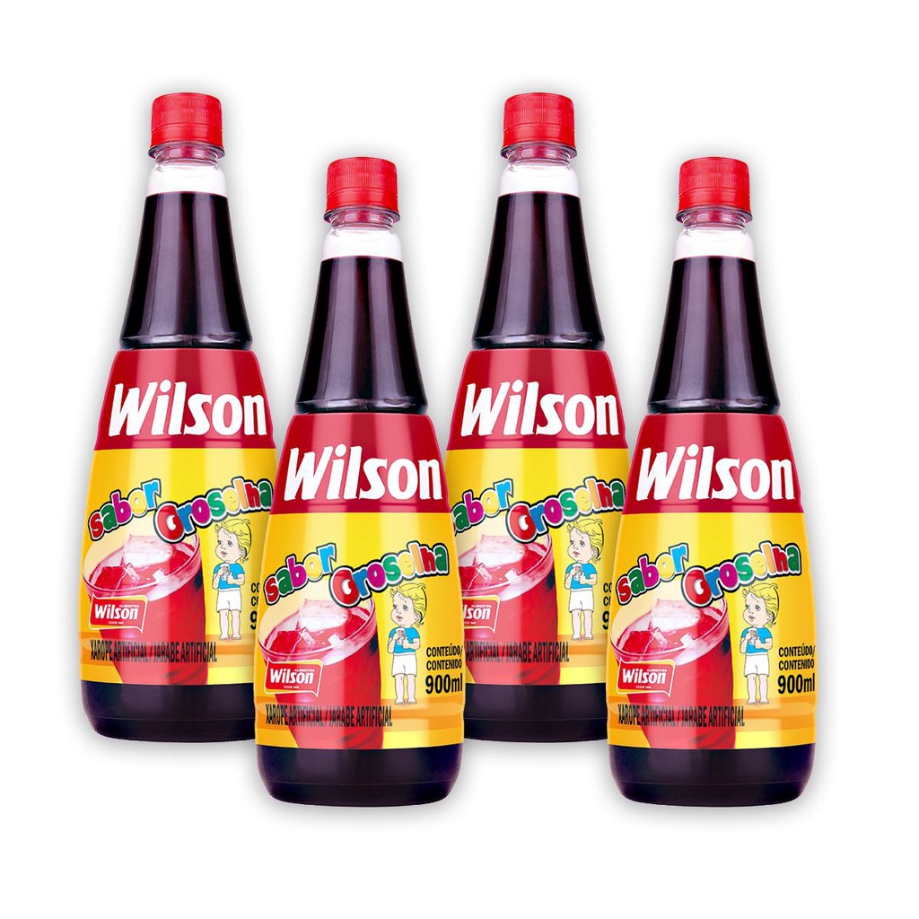 04Un Xarope Artificial Sabor De Groselha 900 Ml Para Bebidas Sobremesa ...