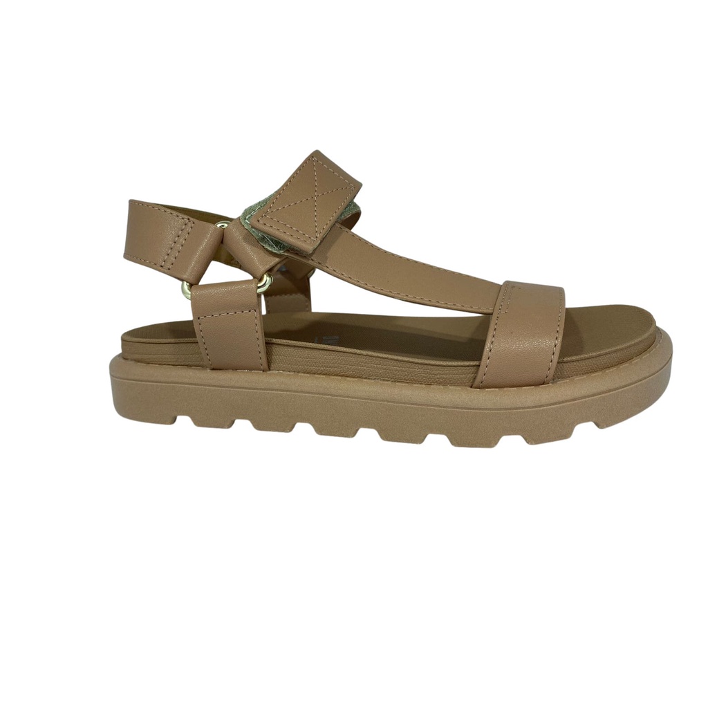 Papeti Vizzano Tratorada Feminina Bege/Pink | Shopee Brasil