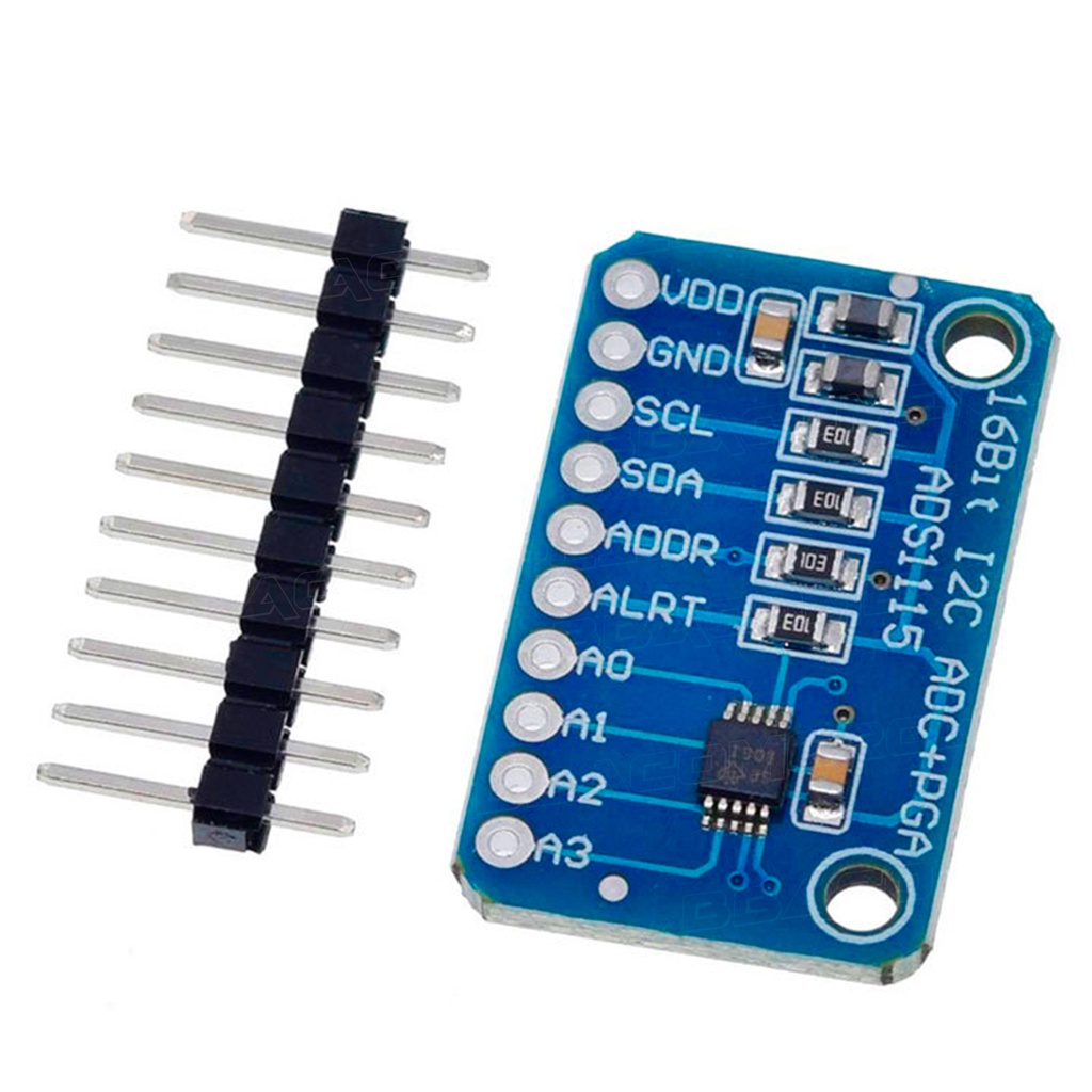Módulo Conversor Analógico Digital Ads1115 16bit Adc Arduino | Shopee ...