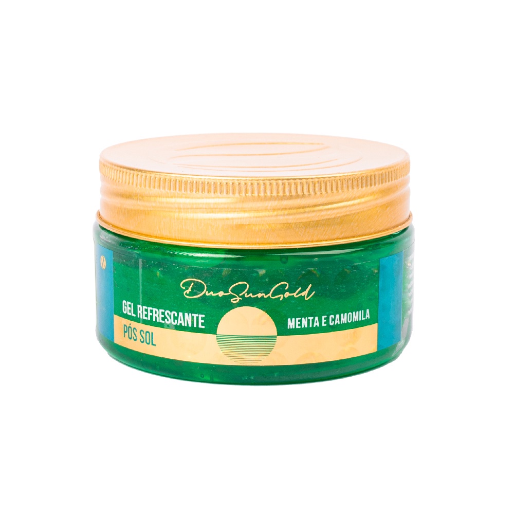 Gel Refrescante Pós Sol - Menta e Camomila - 200g | Shopee Brasil
