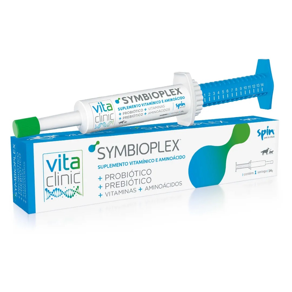 Symbioplex Suplemento Vitamínico e Aminoácido Spin 14g | Shopee Brasil