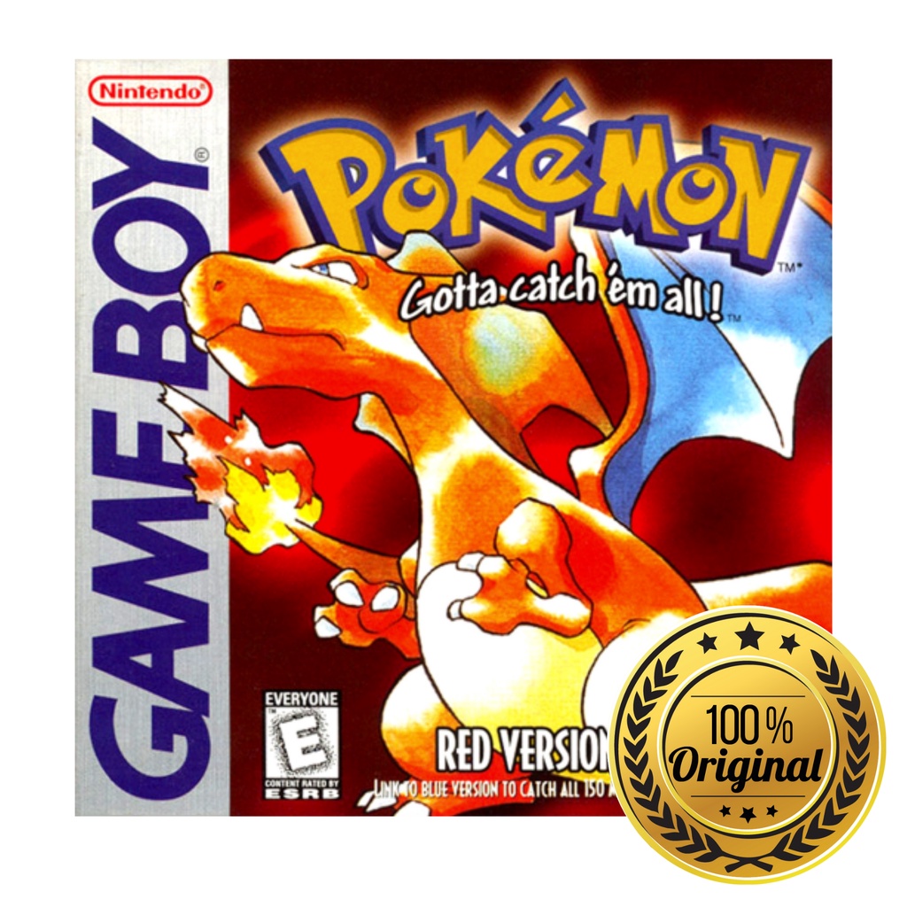 POKEMON RED - GAME BOY | Shopee Brasil