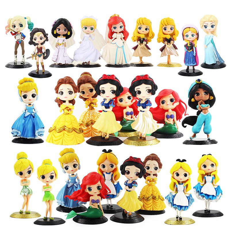 Qposket Princess of Big Eyes Disney Princess Cinderella Flower Fairy ...