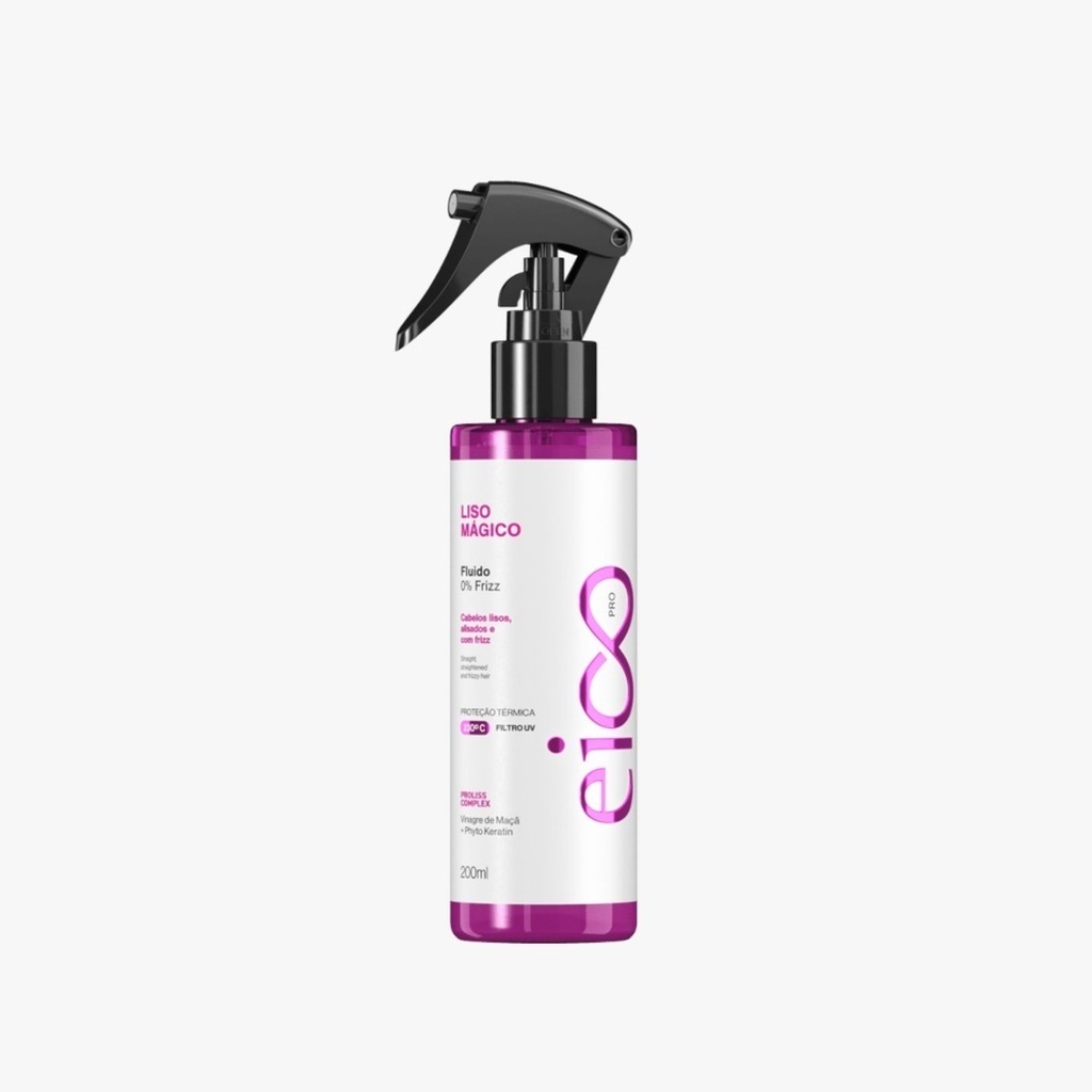 Fluido Eico Profissional Liso Magico 200ML | Shopee Brasil