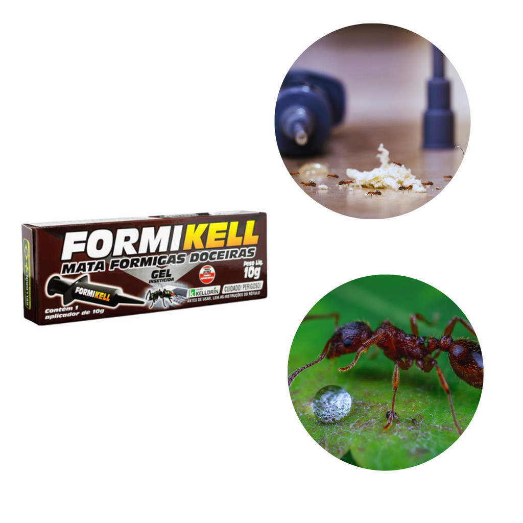 Formicida Formikell Gel Afasta Formiga Doceira | Shopee Brasil