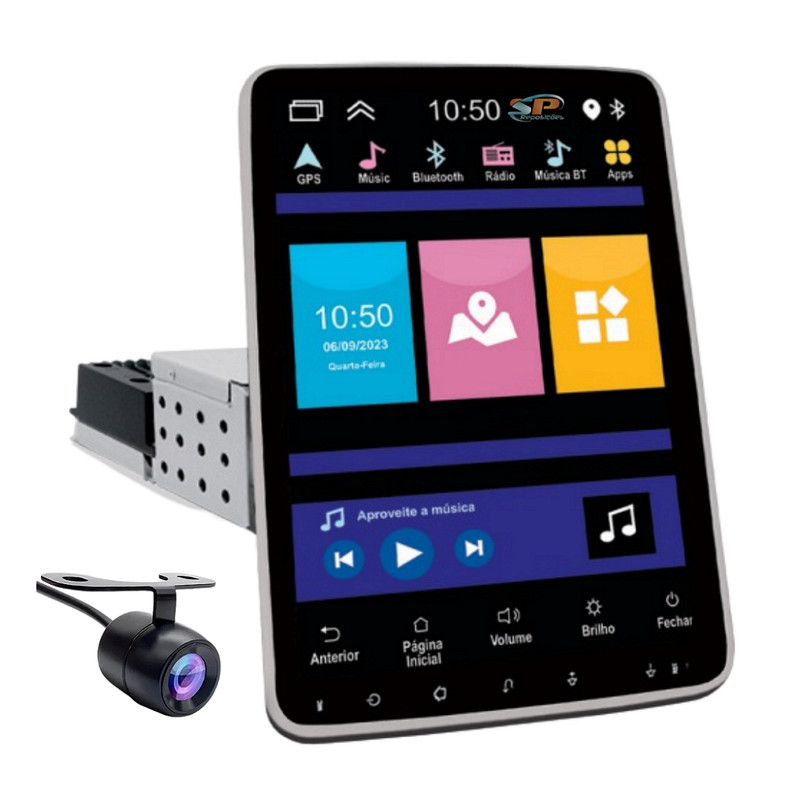 Multimidia Android 10 Gps Rotativa Volvo C30 C70 S40 S60 V40 | Shopee ...