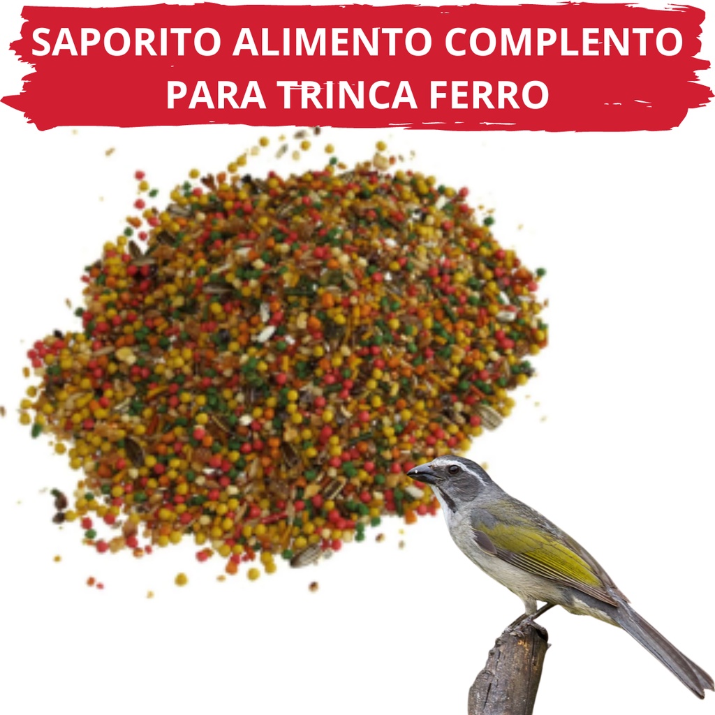 Saporito para aves suplemento - a granel 1kg | Shopee Brasil