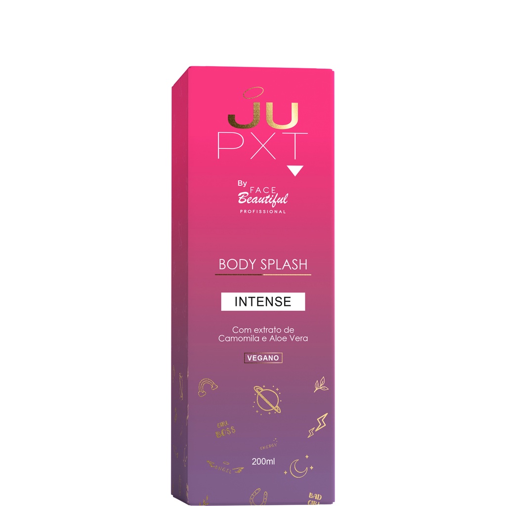 Body Splash 200ml JUPXT Com Extrato de Camomila e Aloe e Vera NOVA ...