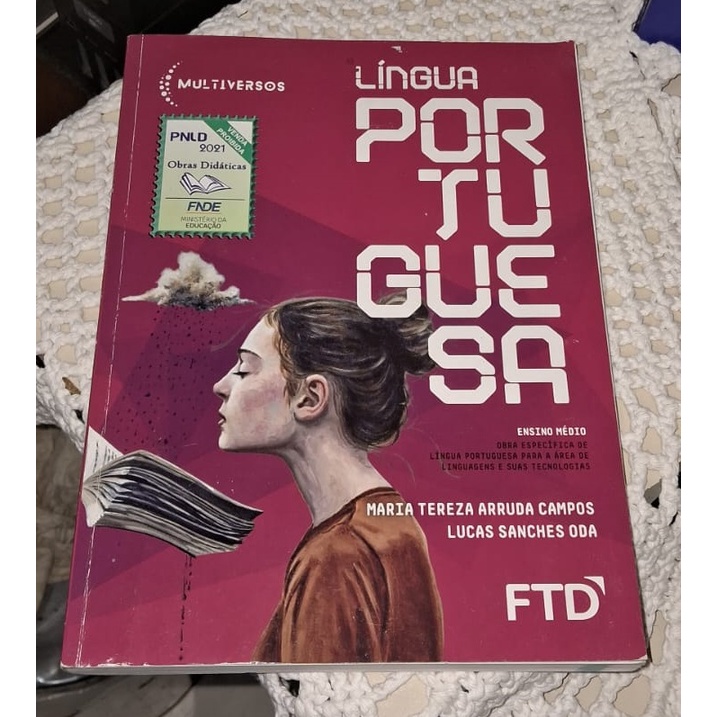 Multiversos Língua Portuguesa ensino médio - Maria Tereza R Arruda Campos | Shopee Brasil