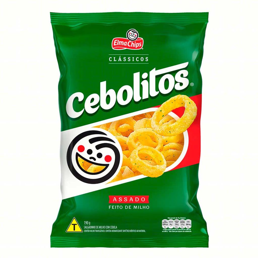 Cebolitos Elma Chips 190g | Shopee Brasil