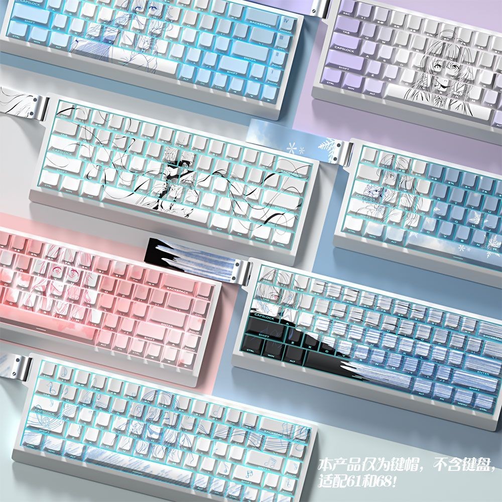 Anime Miyuyuan fumigação Nakano Sanjiu Irina Rocchi keycap, perfil ...