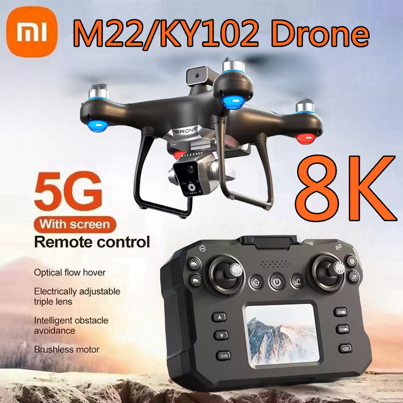 Xiaomi KY102 Drone Profissional 5G Sem Escova 4K Hd Câmera Dupla Evitar ...