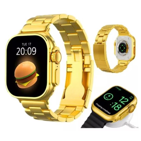 RELOGIO BW8 ULTRA DOURADO | Shopee Brasil