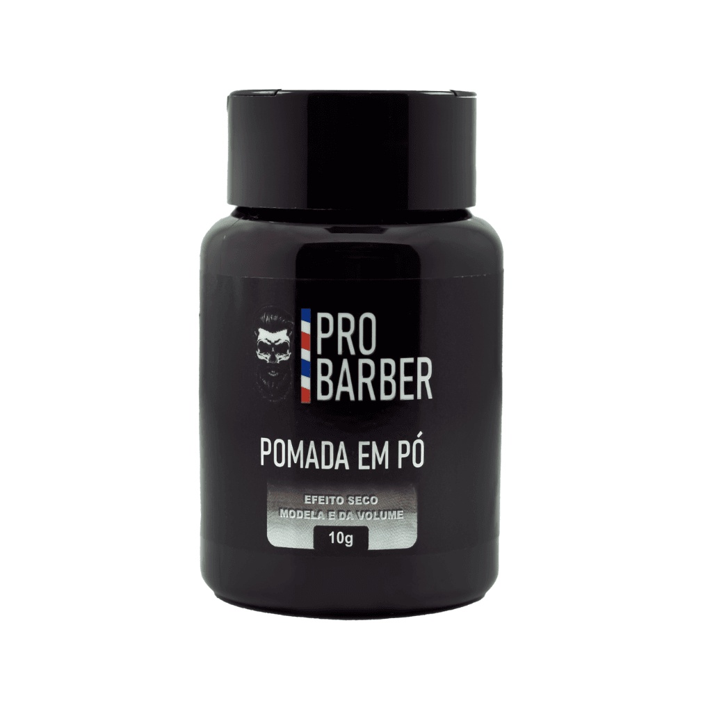 Pomada em Pó Pro Barber Efeito Seco 10g | Shopee Brasil