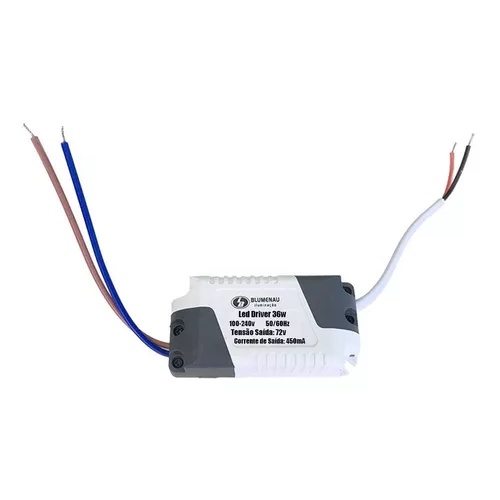 DRIVER 36W PARA LUMINARIA LED Blumenau | Shopee Brasil