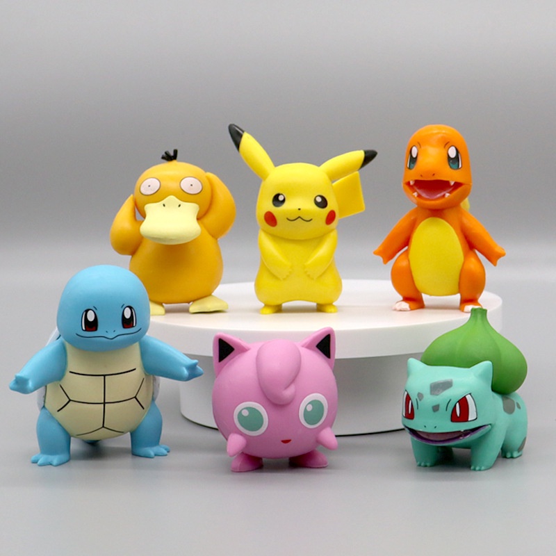 6 Estilos Pikachu Pokemon Pokémon Pokémon Lata de Pokémon Alcançar ...