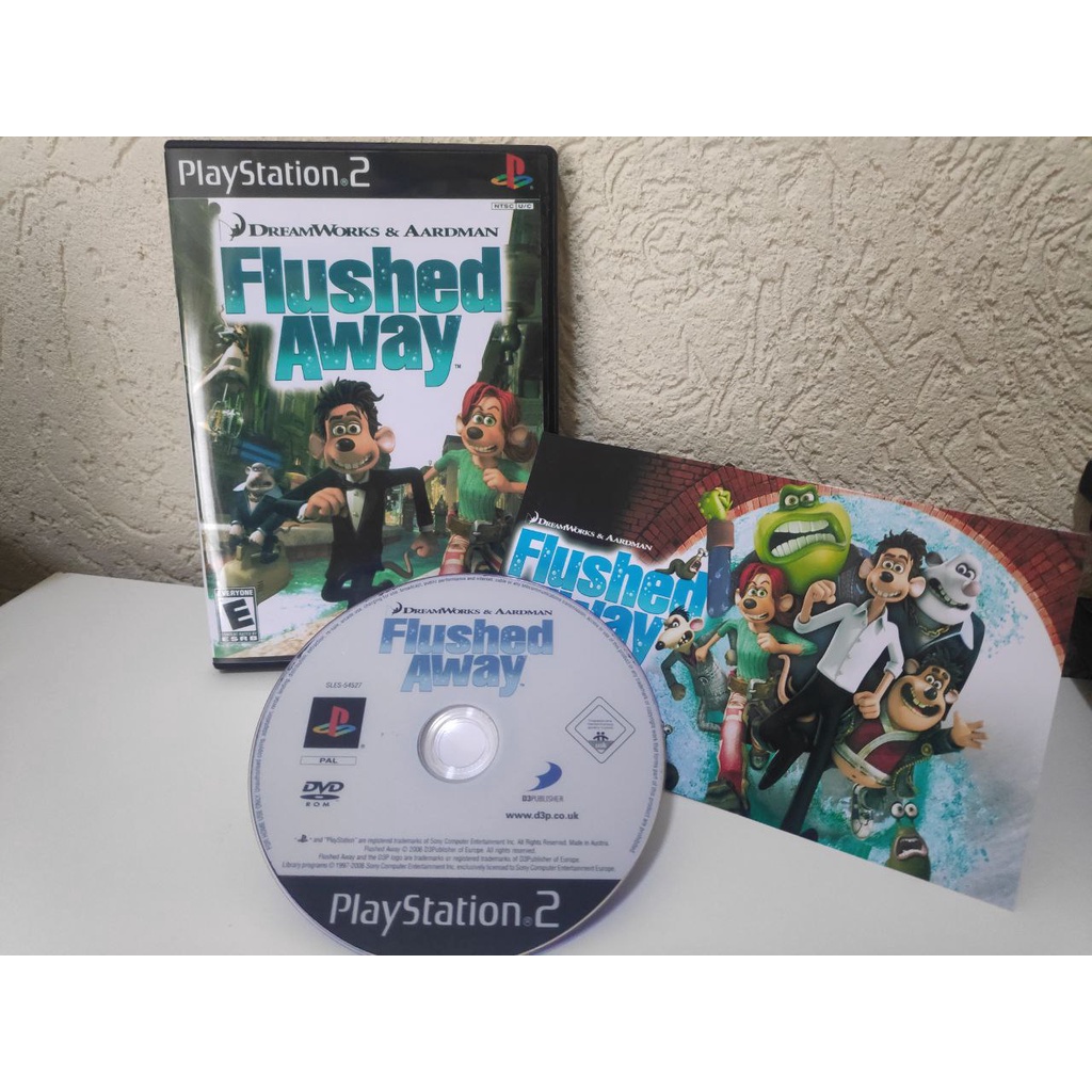 FLUSHED AWAY - PS2 | Shopee Brasil